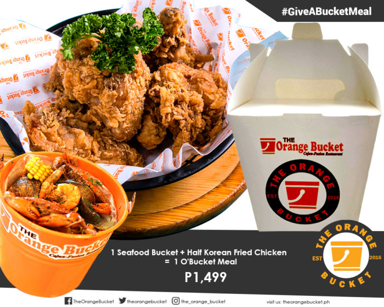 ENJOY YOUR FAVORITE SEAFOOD BUCKET + KOREAN FRIED CHICKEN WHILE HELPING ...