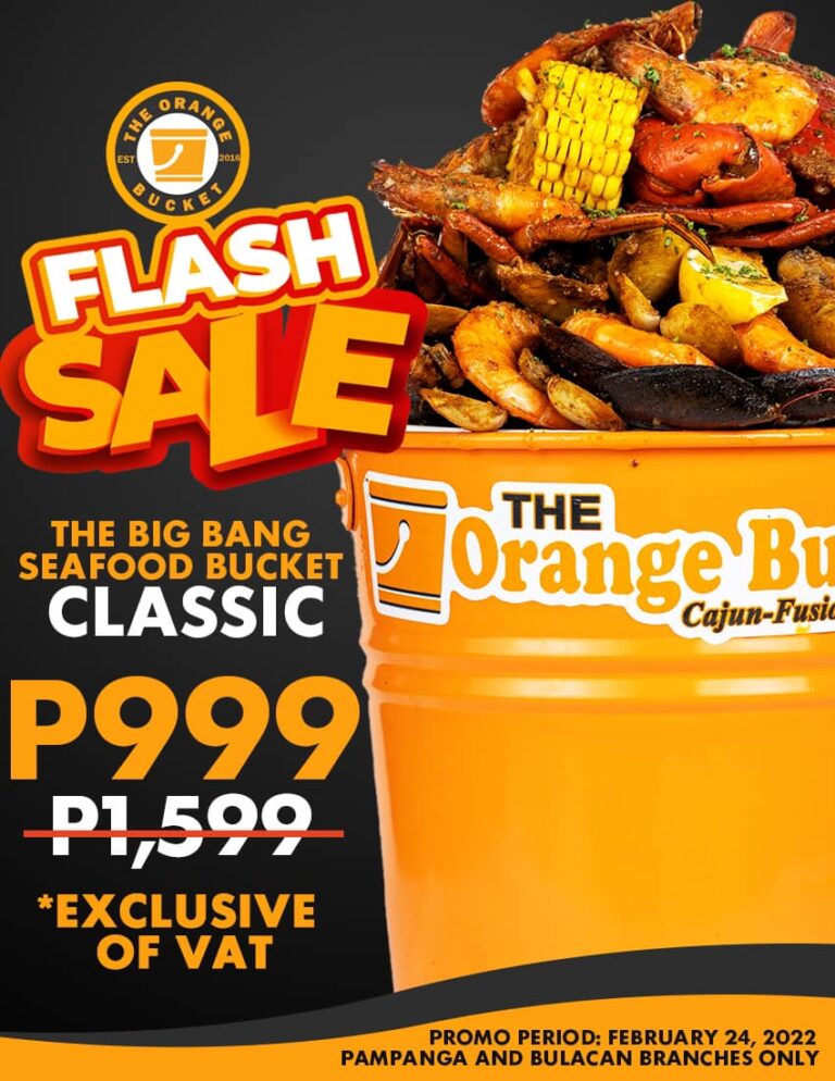 Promotion – The Orange Bucket