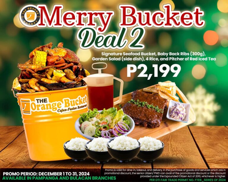 Promotion – The Orange Bucket