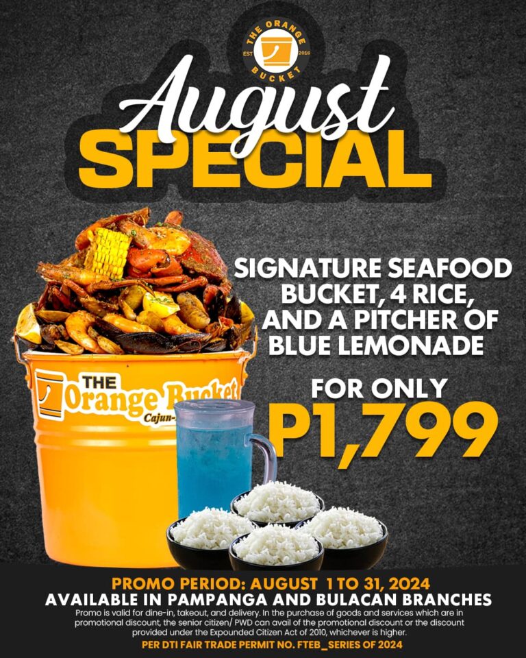 Promotion – The Orange Bucket
