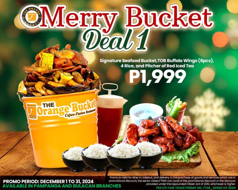 Promotion – The Orange Bucket