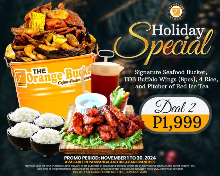 Promotion – The Orange Bucket