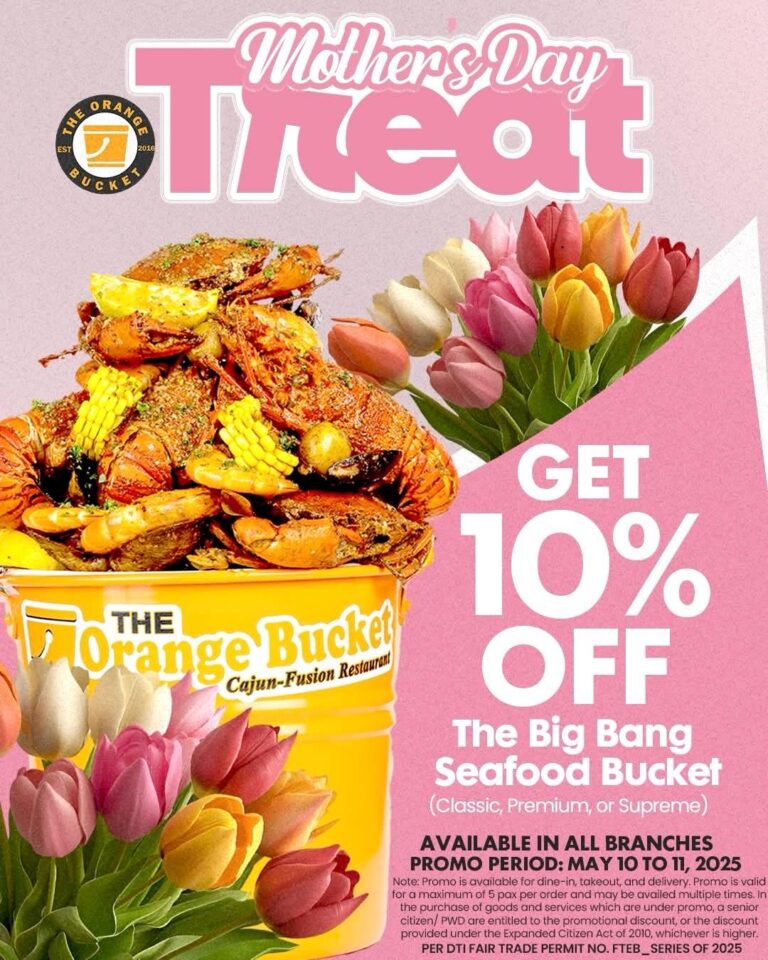 Promotion – The Orange Bucket