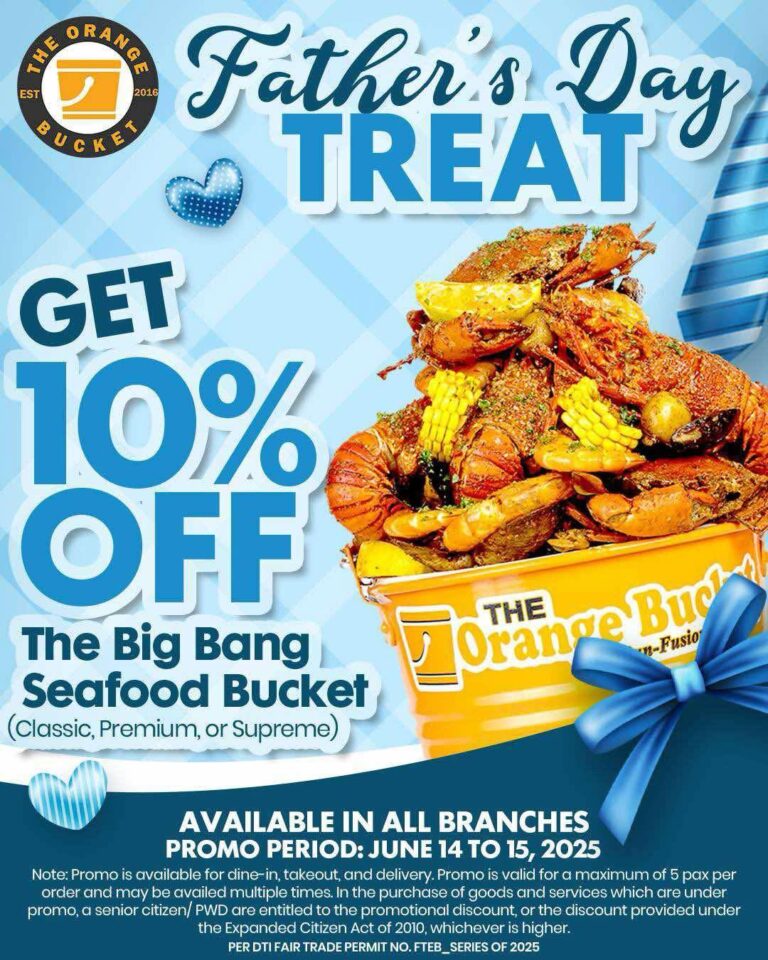 Promotion – The Orange Bucket