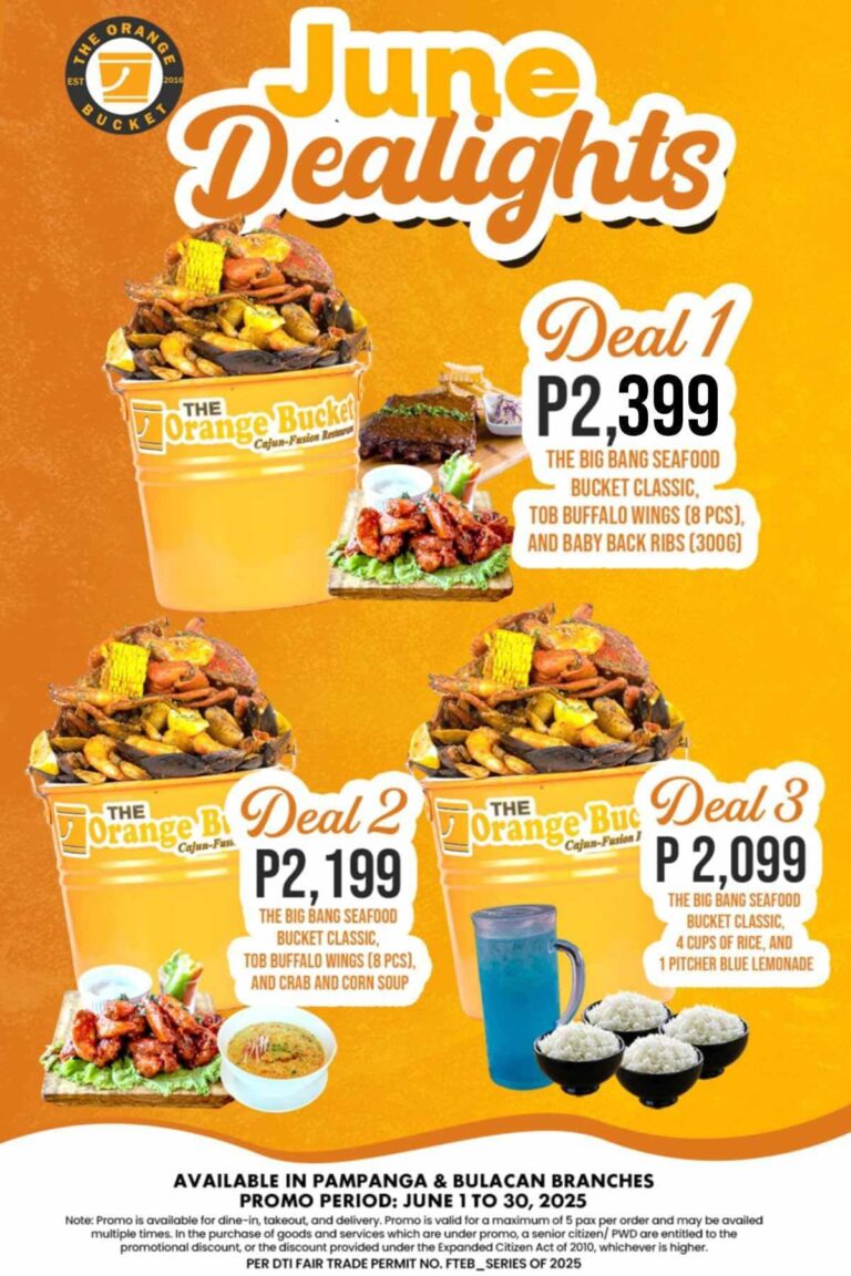 Promotion – The Orange Bucket